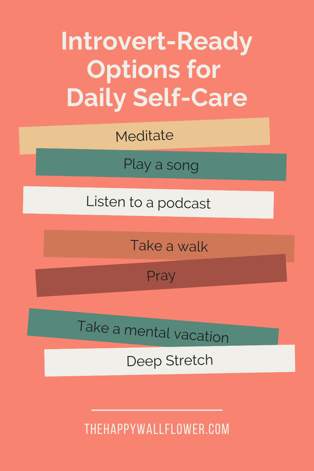 12 Simple Self-Care Ideas for Busy Introverts - The Happy Wallflower
